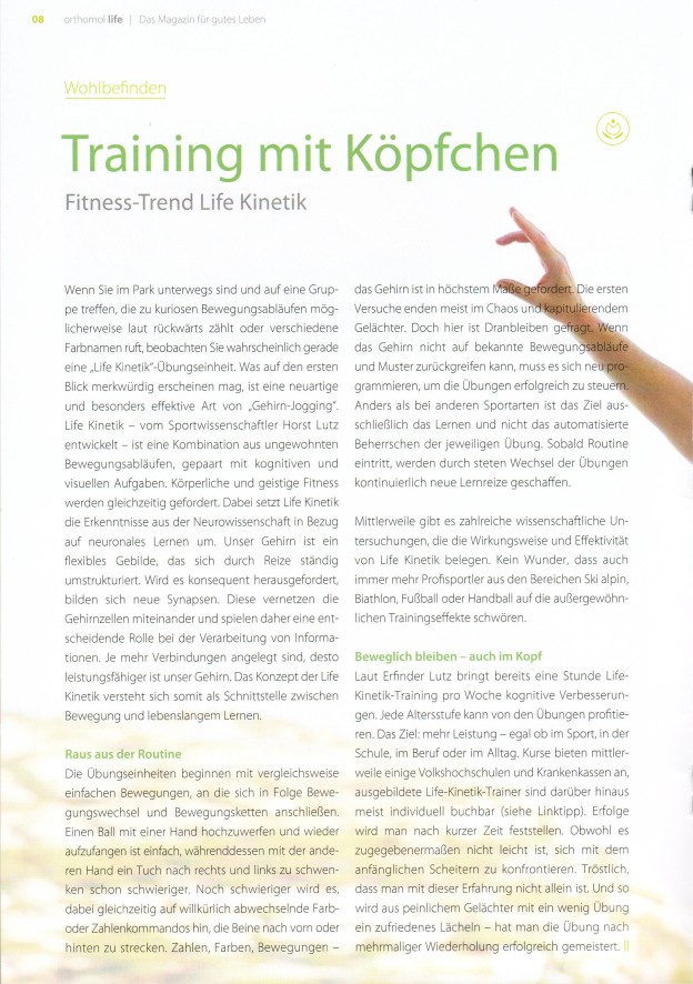 Life Kinetik® - Lernkurve - ganzheitliche Nachhilfe